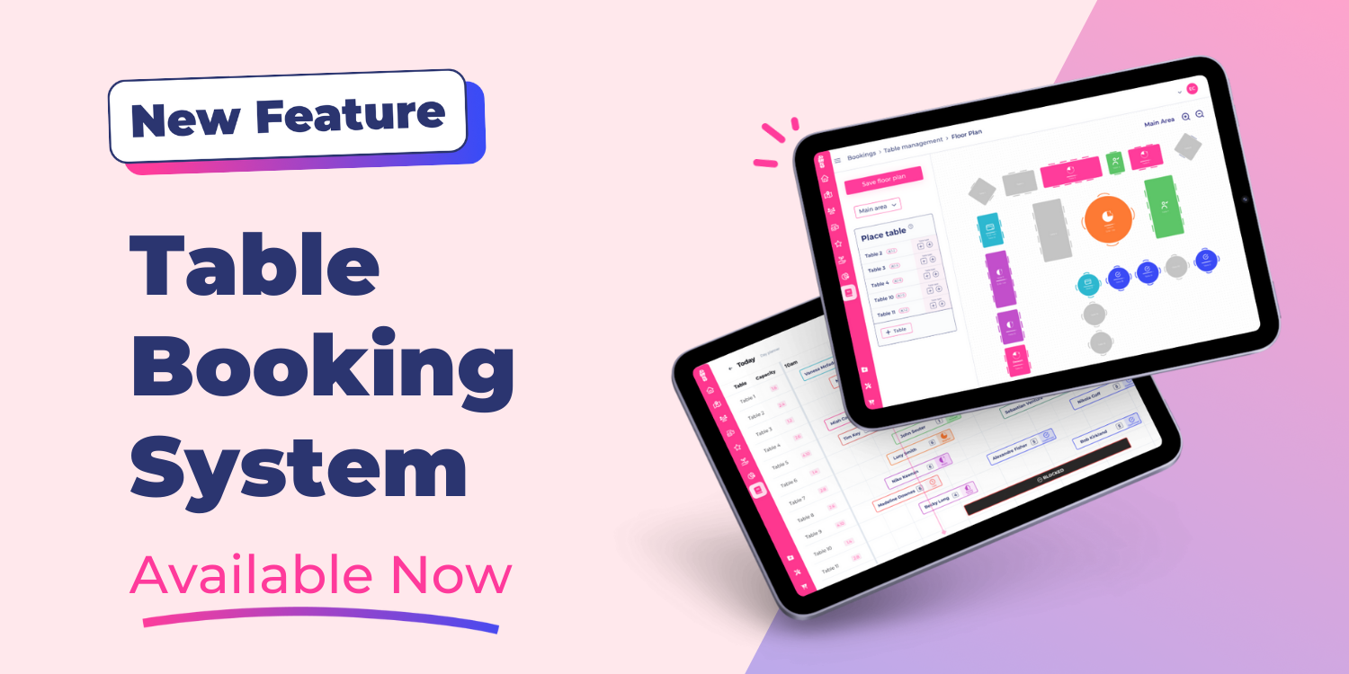 New Feature - Stampede Table Booking System - Stampede